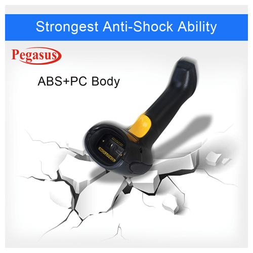 Pegasus PS3260 Wireless 2D QR Barcode Scanner for UID / Aadhaar Card ...